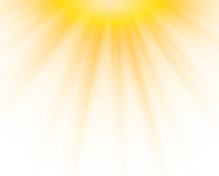 Yellow Sun Rays Png