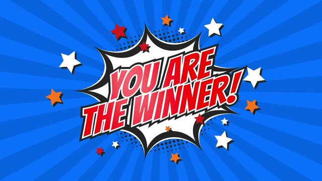 You Are A Winner Clipart