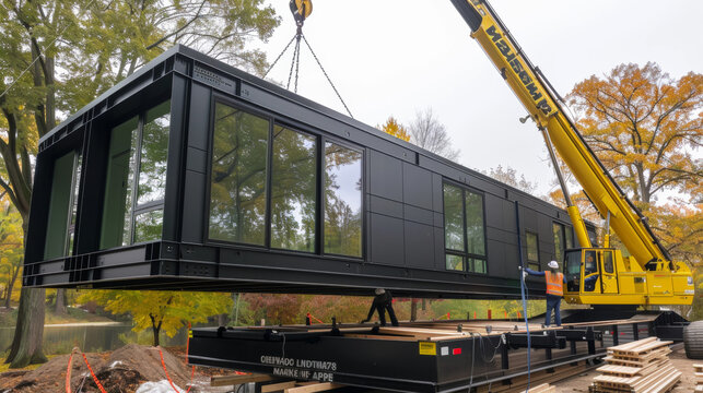 Modular Home Crane Images – Browse 795 Stock Photos, Vectors, and Video ...