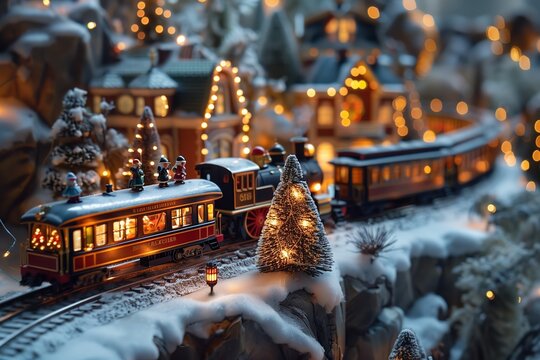 "Christmas Train" Images – Browse 1,024 Stock Photos, Vectors, and ...