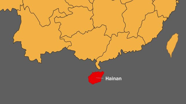 Hainan Map Images – Browse 592 Stock Photos, Vectors, and Video | Adobe ...
