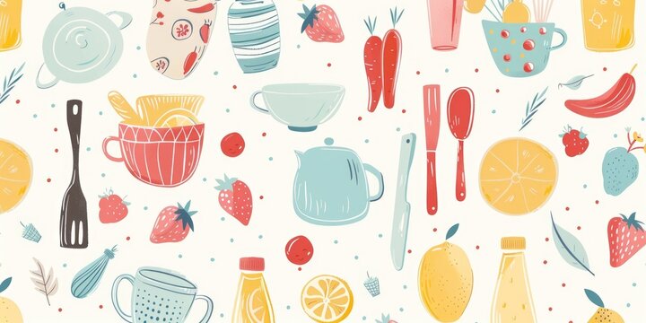 "Kitchen Pattern" Images – Browse 725 Stock Photos, Vectors, and Video ...