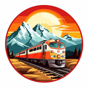 Train Track Logo Images – Browse 96,606 Stock Photos, Vectors, and ...