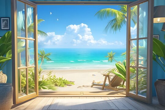 Windows Beach Wallpaper Images – Browse 8,392 Stock Photos, Vectors ...