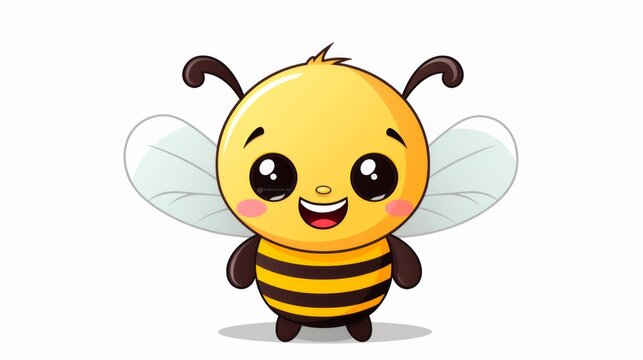 Bee Cartoon Black And White Images – Browse 47,019 Stock Photos ...