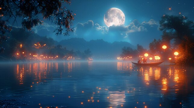 "Moonlight On Water" Images – Browse 287 Stock Photos, Vectors, and ...