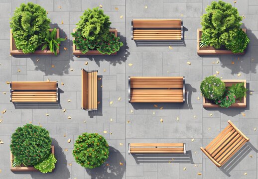 Park Bench Top View Images – Browse 9,381 Stock Photos, Vectors, and ...