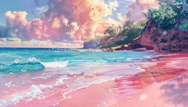 "Pink Sand Beach" Images – Browse 719 Stock Photos, Vectors, and Video ...