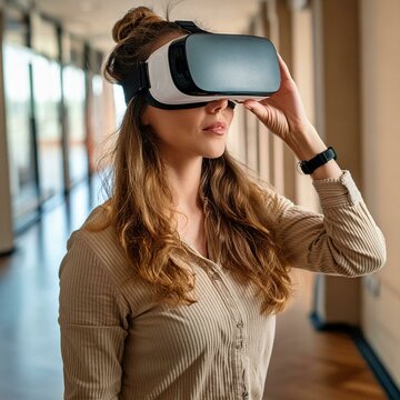 "Vr Woman" Images – Browse 125 Stock Photos, Vectors, and Video | Adobe ...