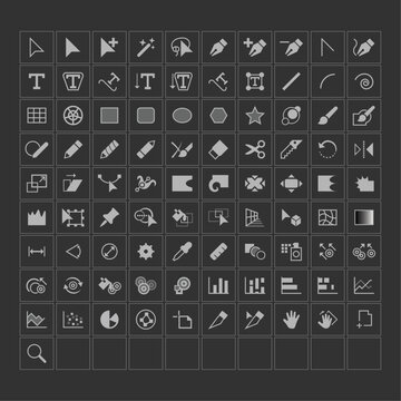 Adobe Tool Icons Images – Browse 1,244 Stock Photos, Vectors, and Video ...