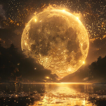 "Gold Moon" Images – Browse 491 Stock Photos, Vectors, and Video ...