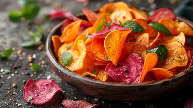 "Vegetable Chips"-Bilder: Stock-Fotos & -Videos. | Adobe Stock