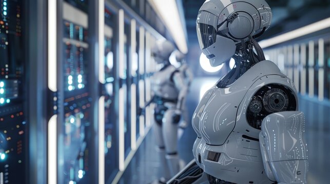 "Robot Automatic Data Storage And Center Database Images – Browse 97 ...