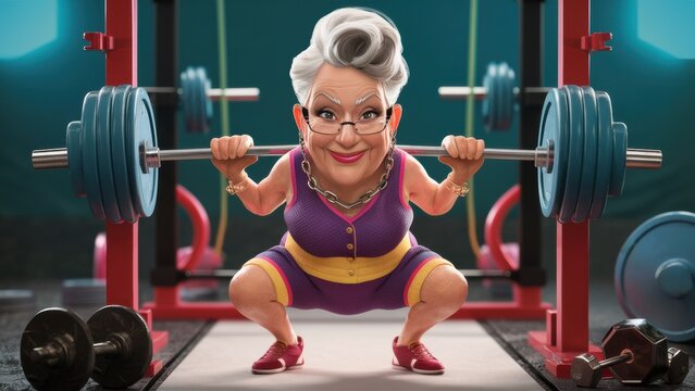 Cartoon Lifting Weights Images – Browse 30,230 Stock Photos, Vectors ...