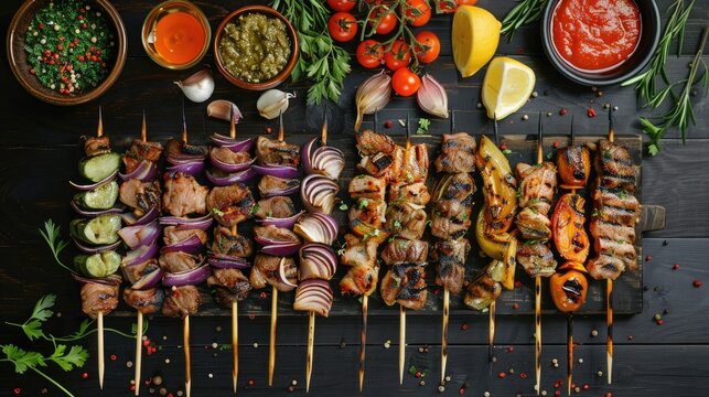 Assorted Skewers Templates – Free Editable Designs | PikWizard