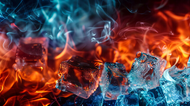 Fire And Ice Background Images – Browse 83,335 Stock Photos, Vectors ...