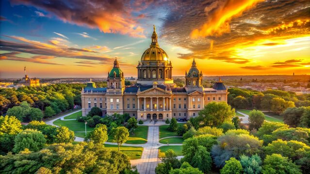 "Iowa State Capitol" Images – Browse 585 Stock Photos, Vectors, and ...