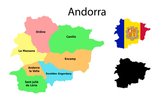 Andorra Map"」の写真素材 | 498件の無料イラスト画像 | Adobe Stock