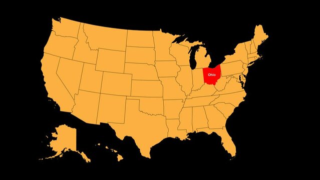 "Ohio Map" Images – Browse 413 Stock Photos, Vectors, and Video | Adobe ...