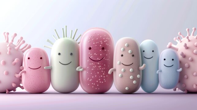 Friendly Bacteria Cartoon Images – Browse 2,623 Stock Photos, Vectors ...