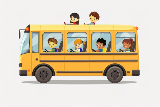 Bus Driver Cartoon Images – Browse 7,566 Stock Photos, Vectors, and ...