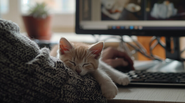 Sleepy Kitten Keyboard