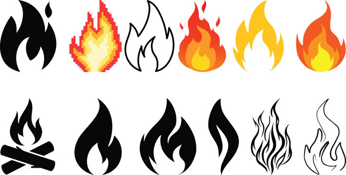 "Fire Icons" Images – Browse 69 Stock Photos, Vectors, and Video ...