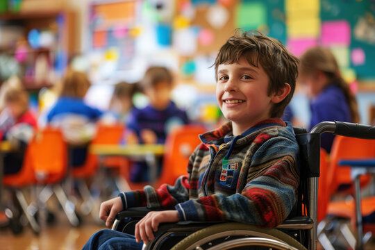 Disabled School Children Images – Browse 15,429 Stock Photos, Vectors ...