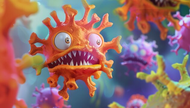 "Cartoon Viruses" Images – Browse 133 Stock Photos, Vectors, and Video ...