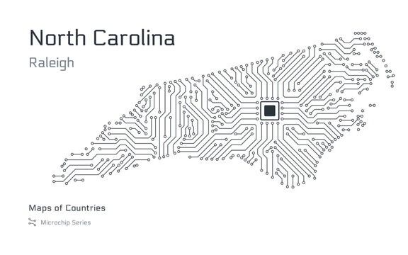 "North Carolina Map" Images – Browse 605 Stock Photos, Vectors, and ...
