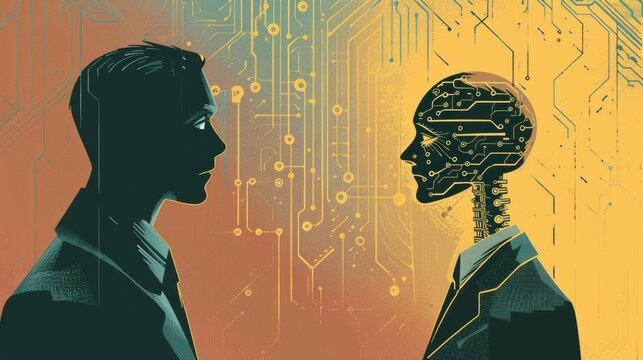 Ai Vs Human"」の写真素材 | 93件の無料イラスト画像 | Adobe Stock