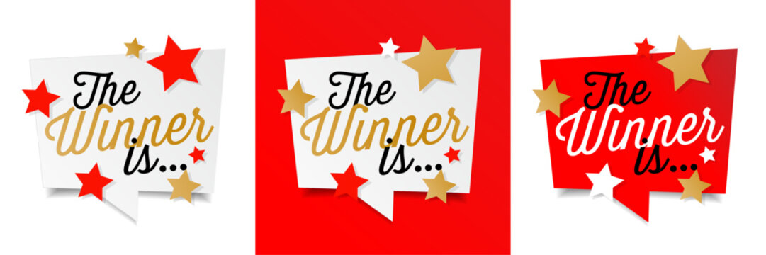 "The Winner Is" Images – Browse 641 Stock Photos, Vectors, and Video ...