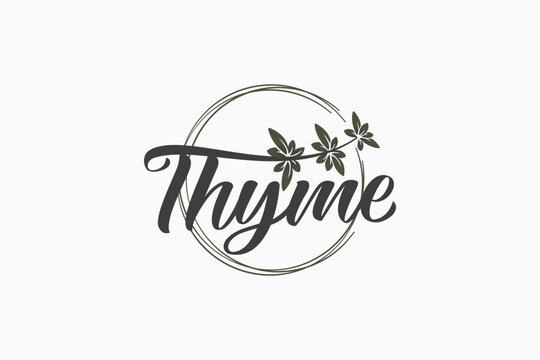 Thymes Logo Thyme Logos | 11 Custom Thyme Logo Designs