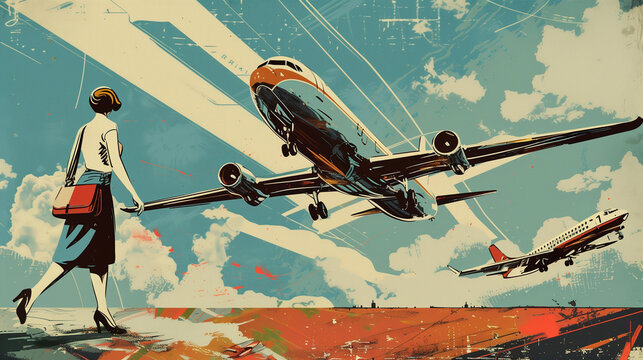 Airplane Collage Images – Browse 17,654 Stock Photos, Vectors, and ...