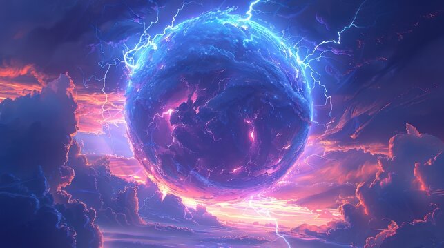 Round Lightning Images – Browse 31,448 Stock Photos, Vectors, and Video ...