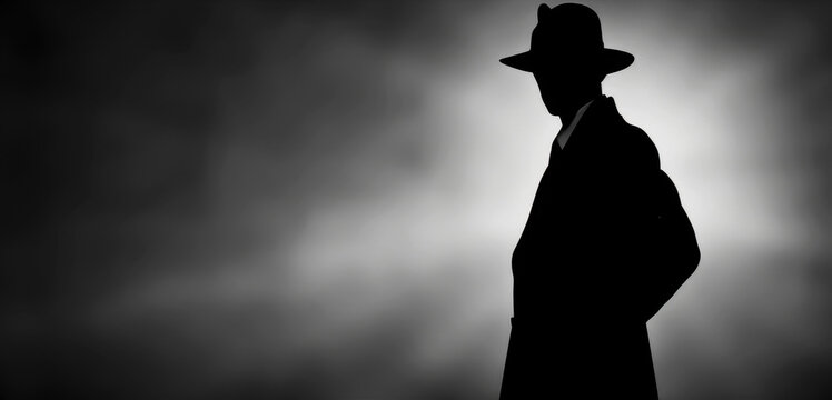 Clipart De Silhouette D'espion 6 875 Espion Silhouette Stock Photos,