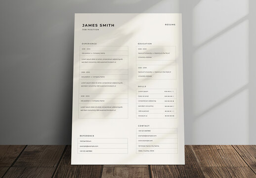 Cv Templates – Browse 1,771 Stock Photos, Vectors, and Video | Adobe Stock