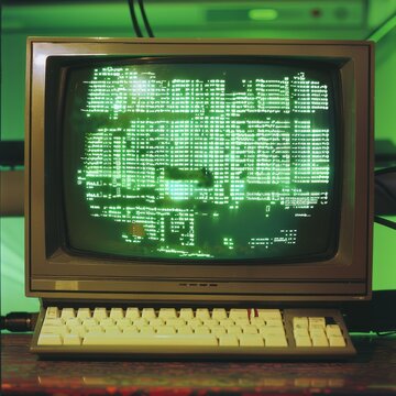 Vintage Computer Screen Images – Browse 107,764 Stock Photos, Vectors ...