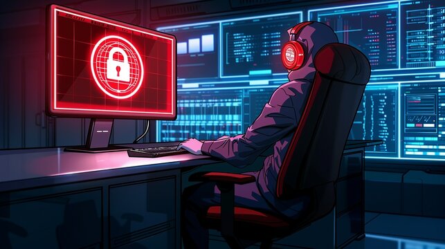 Cyber Security Cartoon Images – Browse 22,360 Stock Photos, Vectors ...