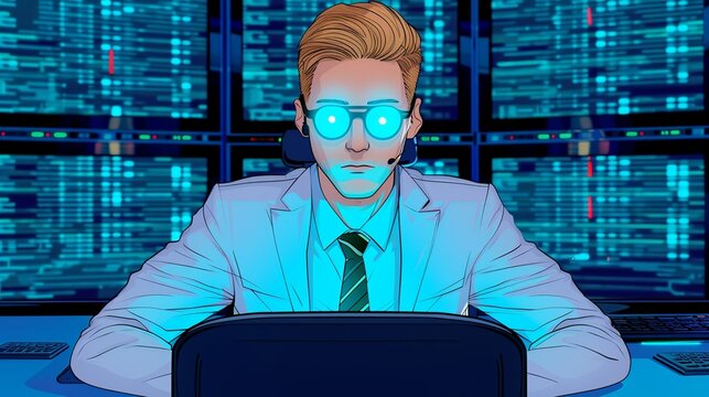 Cyber Security Cartoon Images – Browse 22,360 Stock Photos, Vectors ...