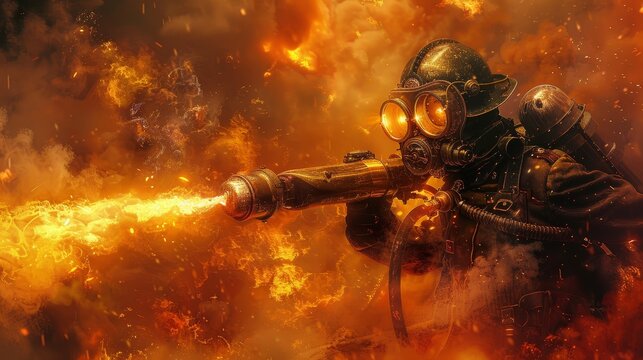 「火炎放射器」の写真素材 | 3,266件の無料イラスト画像 | Adobe Stock