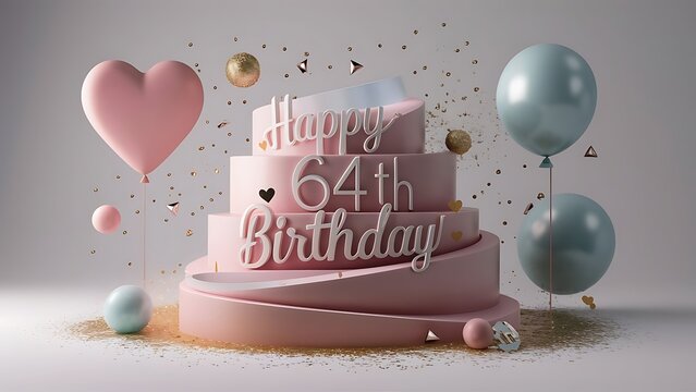 "Happy 64Th Birthday" Images – Browse 8 Stock Photos, Vectors, and ...