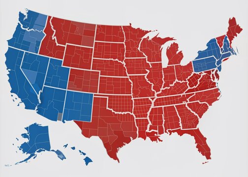 Electoral College Map Images – Browse 652 Stock Photos, Vectors, and ...
