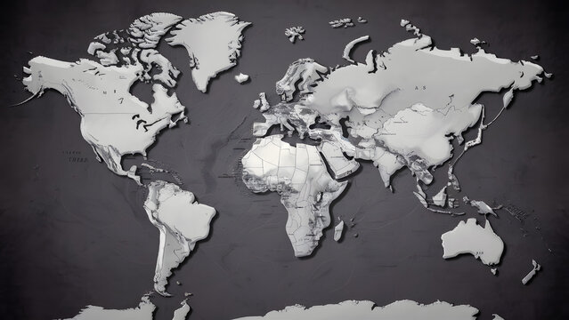 World Map Grayscale Images – Browse 12,838 Stock Photos, Vectors, and ...