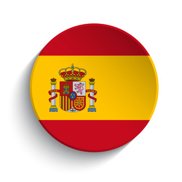 Spain Flag Round Images – Browse 6,085 Stock Photos, Vectors, and Video ...