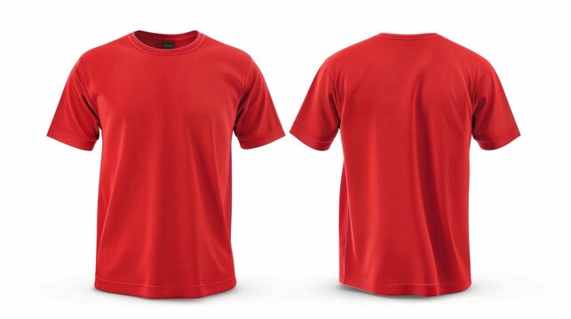 T Shirt Mockup Red Images – Browse 52,841 Stock Photos, Vectors, and ...