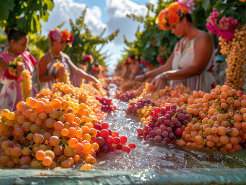 Grape-Stomping Images – Browse 270 Stock Photos, Vectors, and Video ...