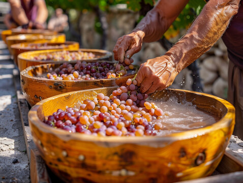 Grape-Stomping Images – Browse 382 Stock Photos, Vectors, and Video ...