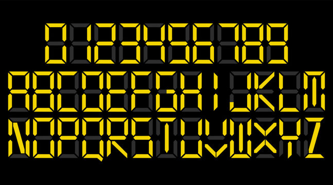 Digital Clock Font Images – Browse 8,916 Stock Photos, Vectors, and ...