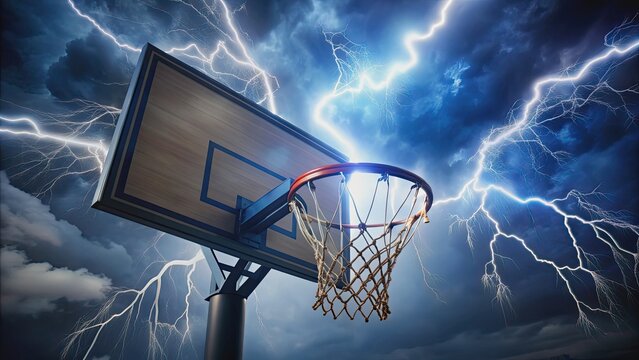 Basketball Lightning Images – Browse 3,460 Stock Photos, Vectors, and ...